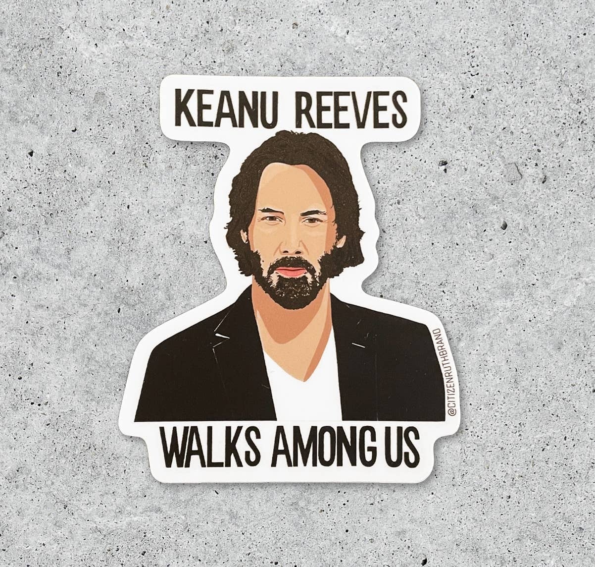 Keanu Reeves Sticker | Rose Market